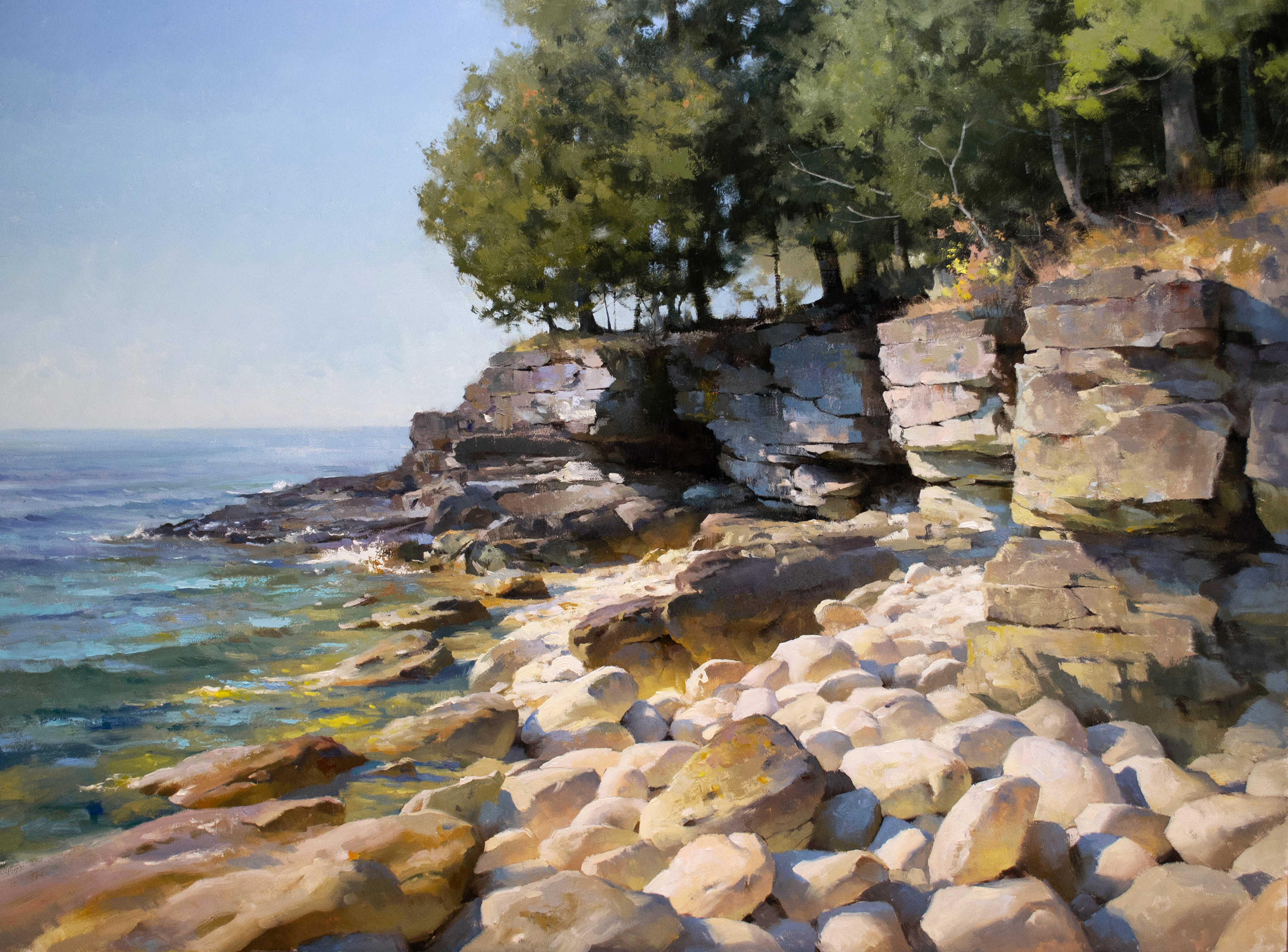 A Story of Light Form and Time 30×40 Available at M. Anderson Gallery ...